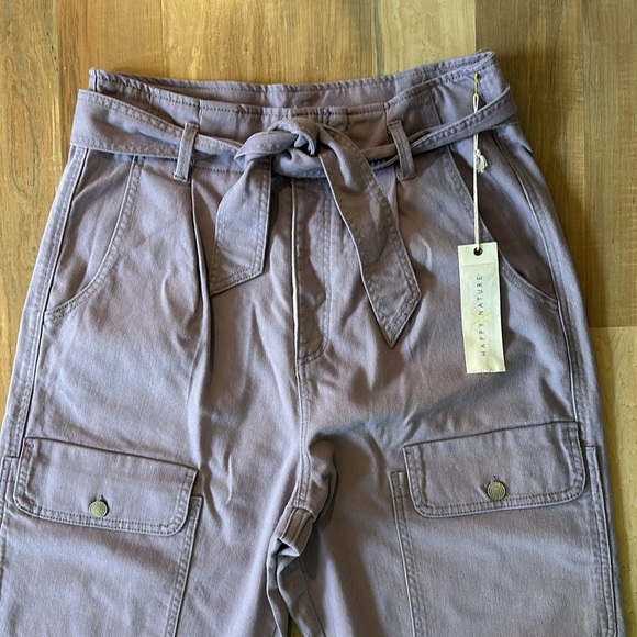 Happy X Nature | Jeans | Happy X Nature Purple High Wasted Cargo Pants ...